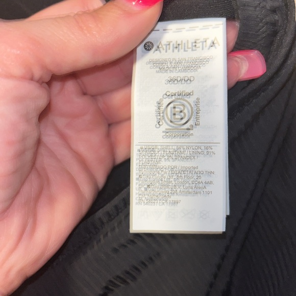 Athleta | Swim | Brand New With Tags Black Ribbed Athleta Bathing Suit ...